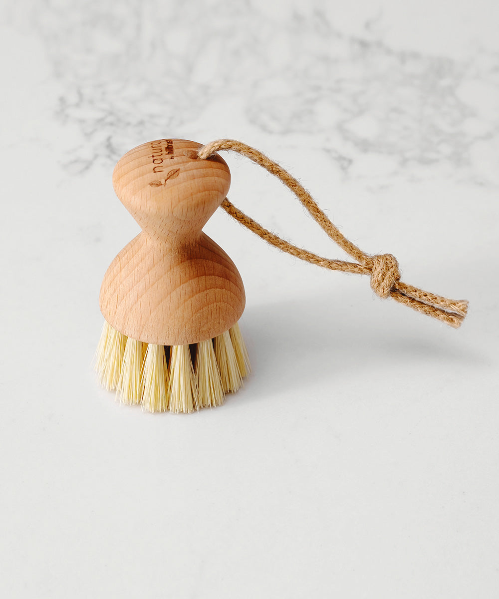 Natural by Hillbrush Small Vegetable Scrub - Stiff – The Brush & Broom
